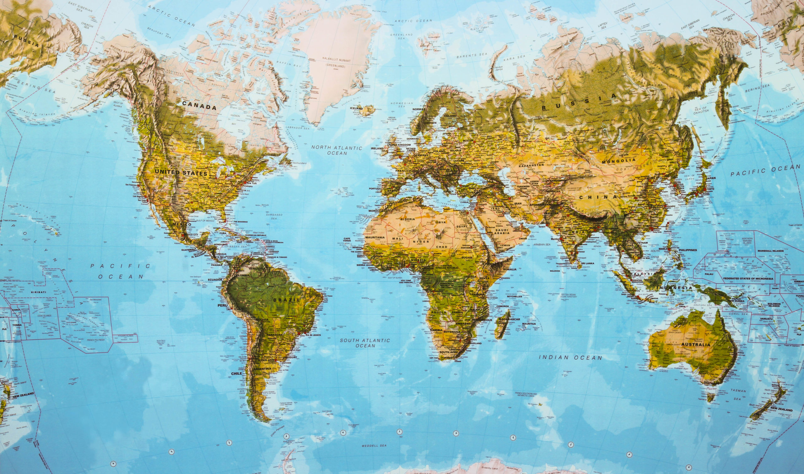 World Ocean Map | Mappr