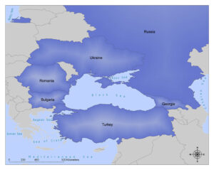Black Sea Countries/Countries Bordering the Black Sea/Black Sea Map | Mappr