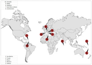 The World's Smallest Countries | Mappr