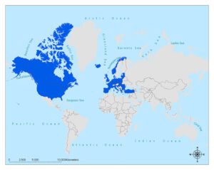 North Atlantic Treaty Organization (NATO)/NATO Map | Mappr