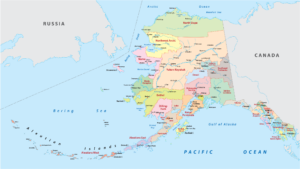 Alaska Counties/Boroughs Map | Mappr