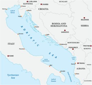 Countries on the Adriatic Sea | Mappr