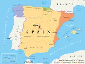 Autonomous Communities of Spain/Regions of Spain | Mappr