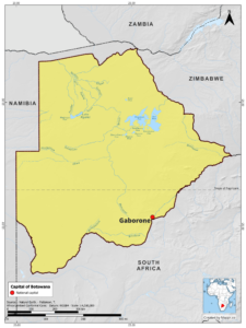 Botswana Maps | Mappr