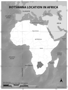 Botswana Maps | Mappr