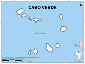 Cabo Verde Maps | Mappr