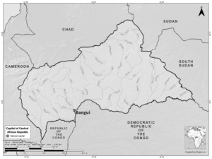 Central African Republic Maps | Mappr