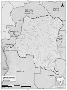 Democratic Republic of the Congo Maps | Mappr