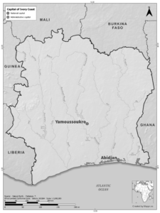 Ivory Coast Maps | Mappr