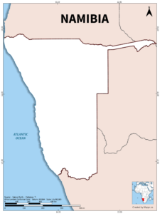Namibia Maps | Mappr