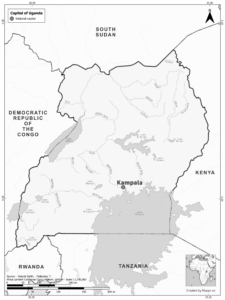 Uganda Maps | Mappr