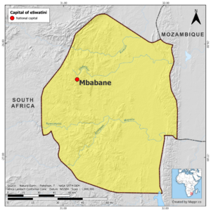 Eswatini Maps | Mappr