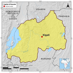 Rwanda Maps | Mappr