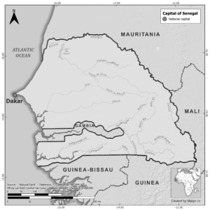 Senegal Maps | Mappr