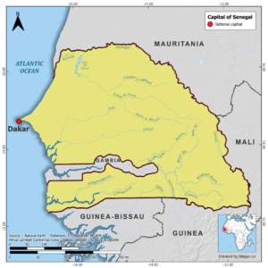 Senegal Maps | Mappr