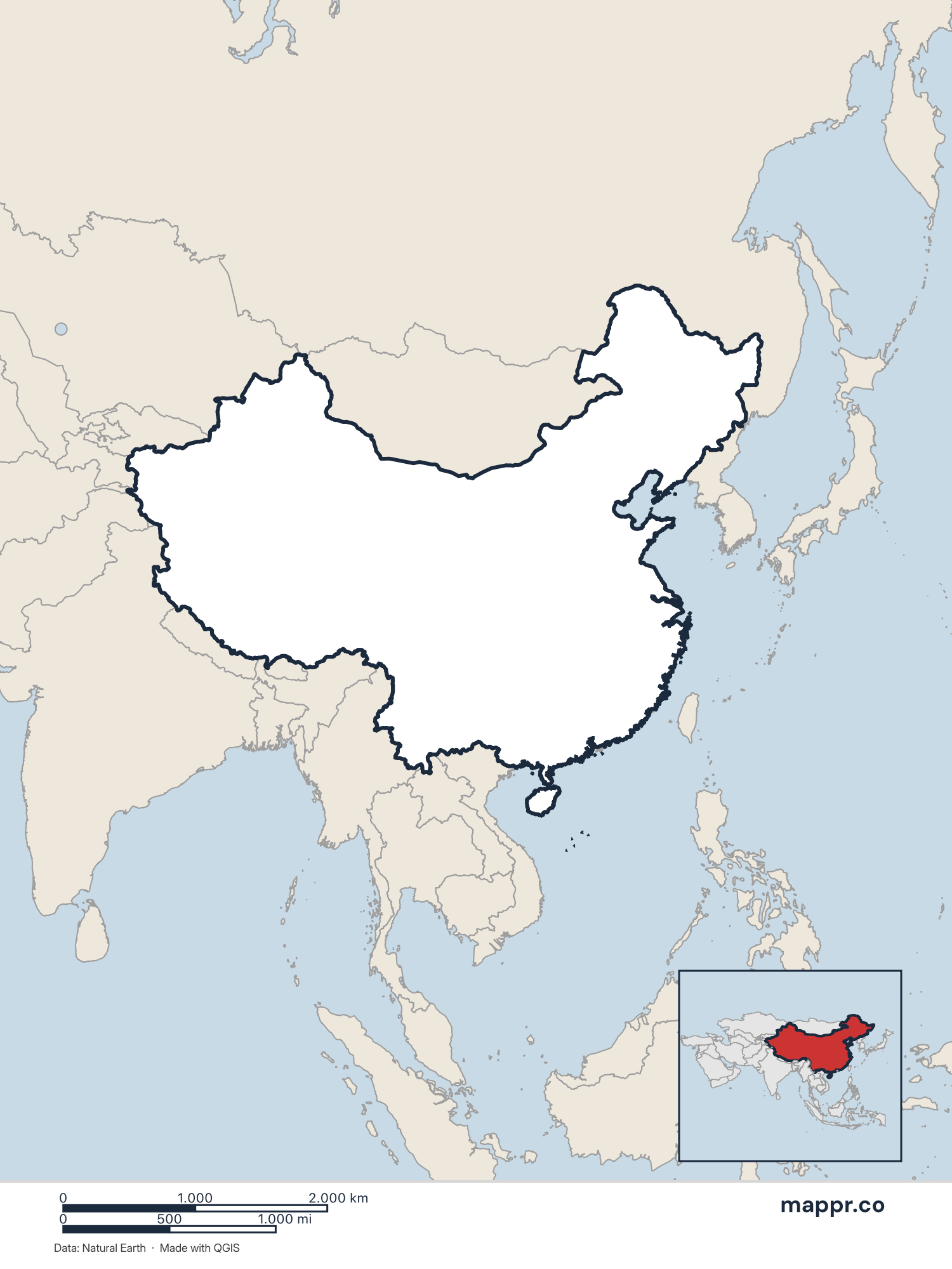 China | Mappr