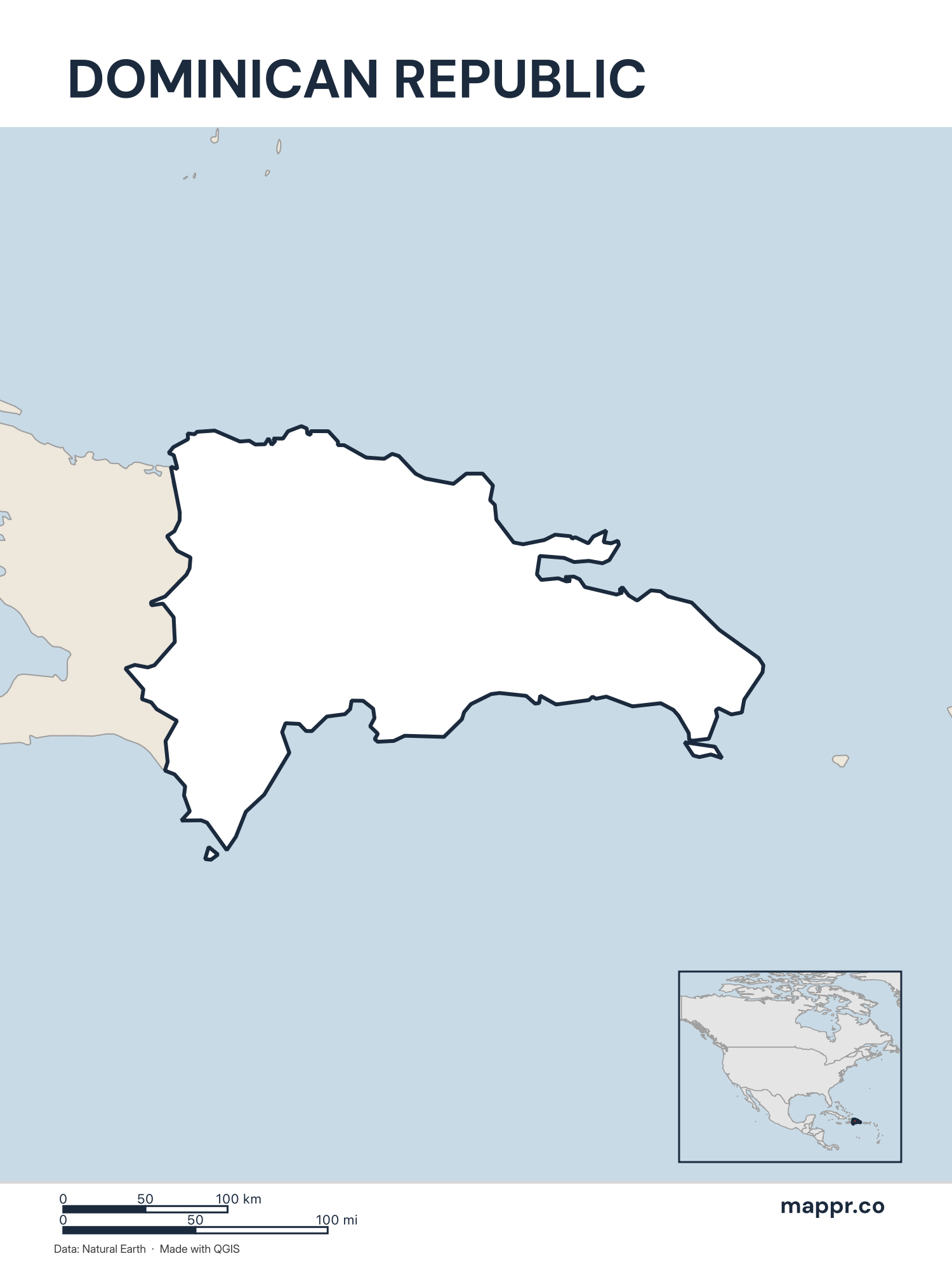 Dominican Republic Maps — Free Printable Maps of the Dominican Republic ...