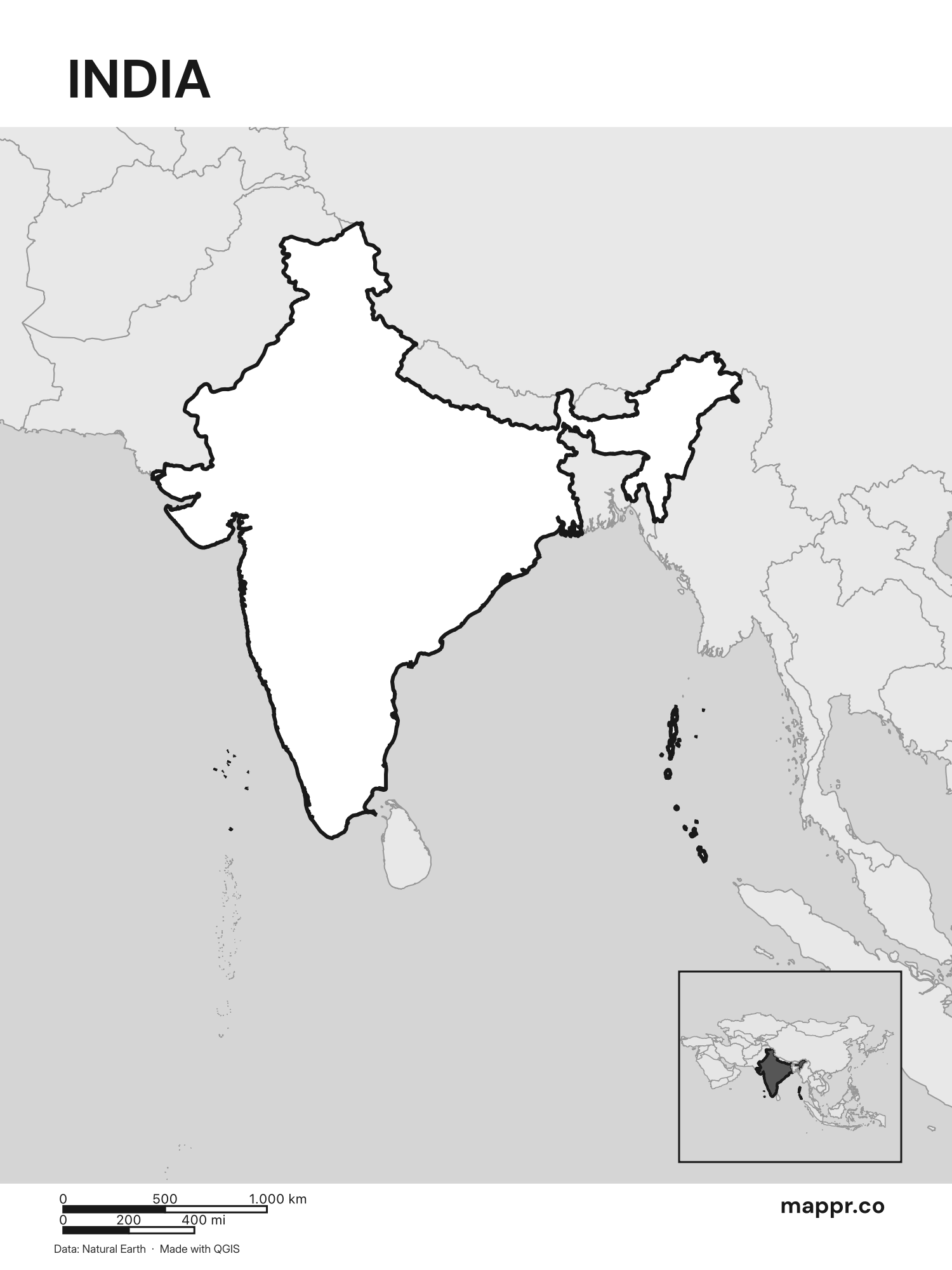 India | Mappr