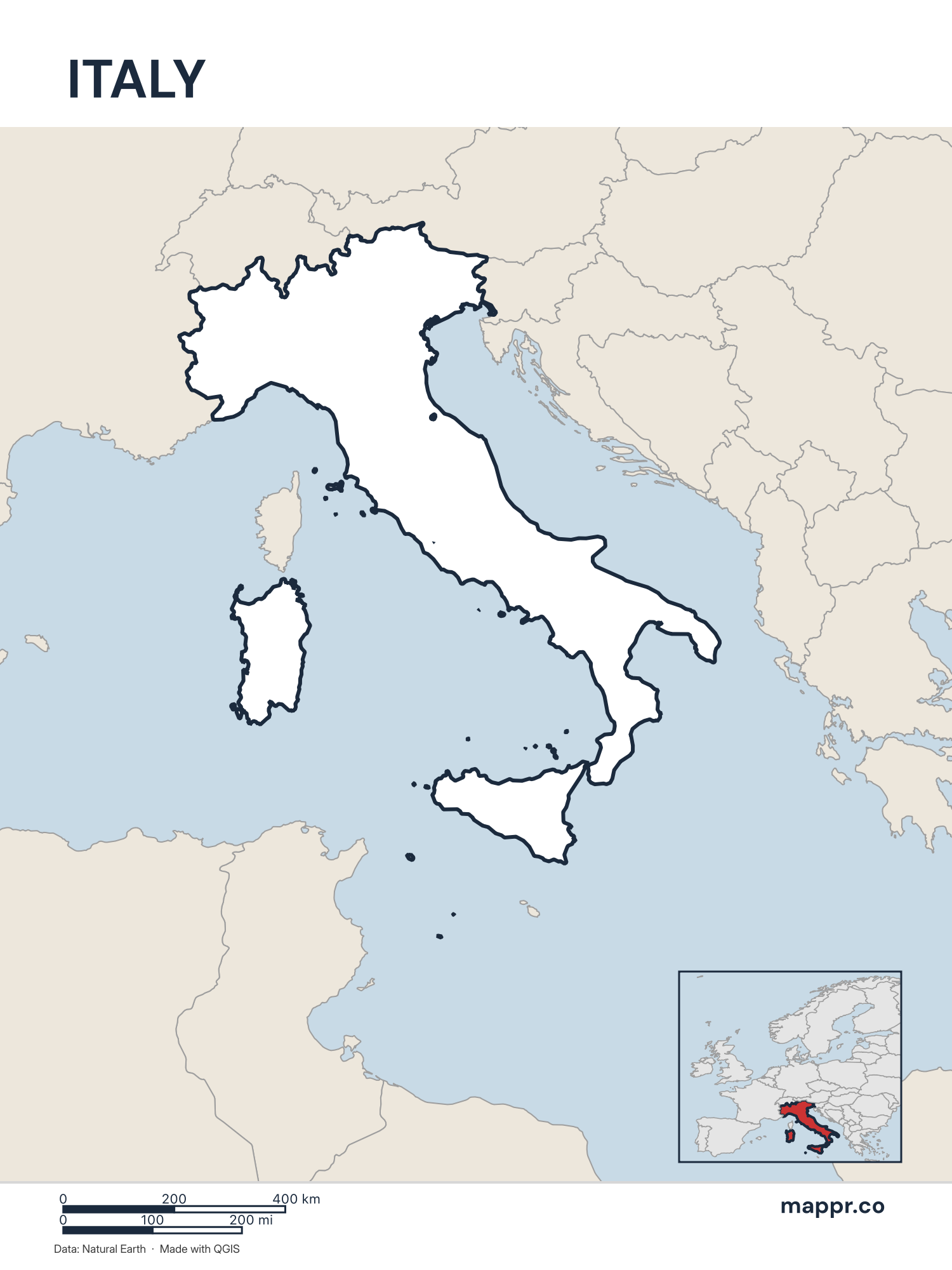 Italy | Mappr