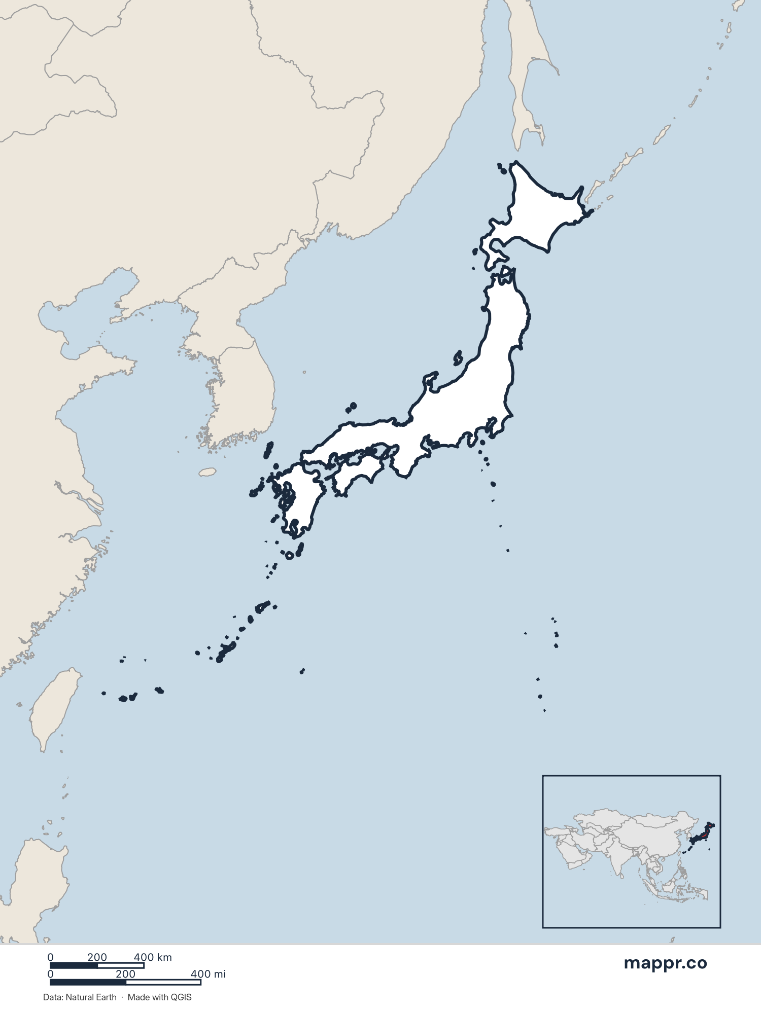 Japan | Mappr