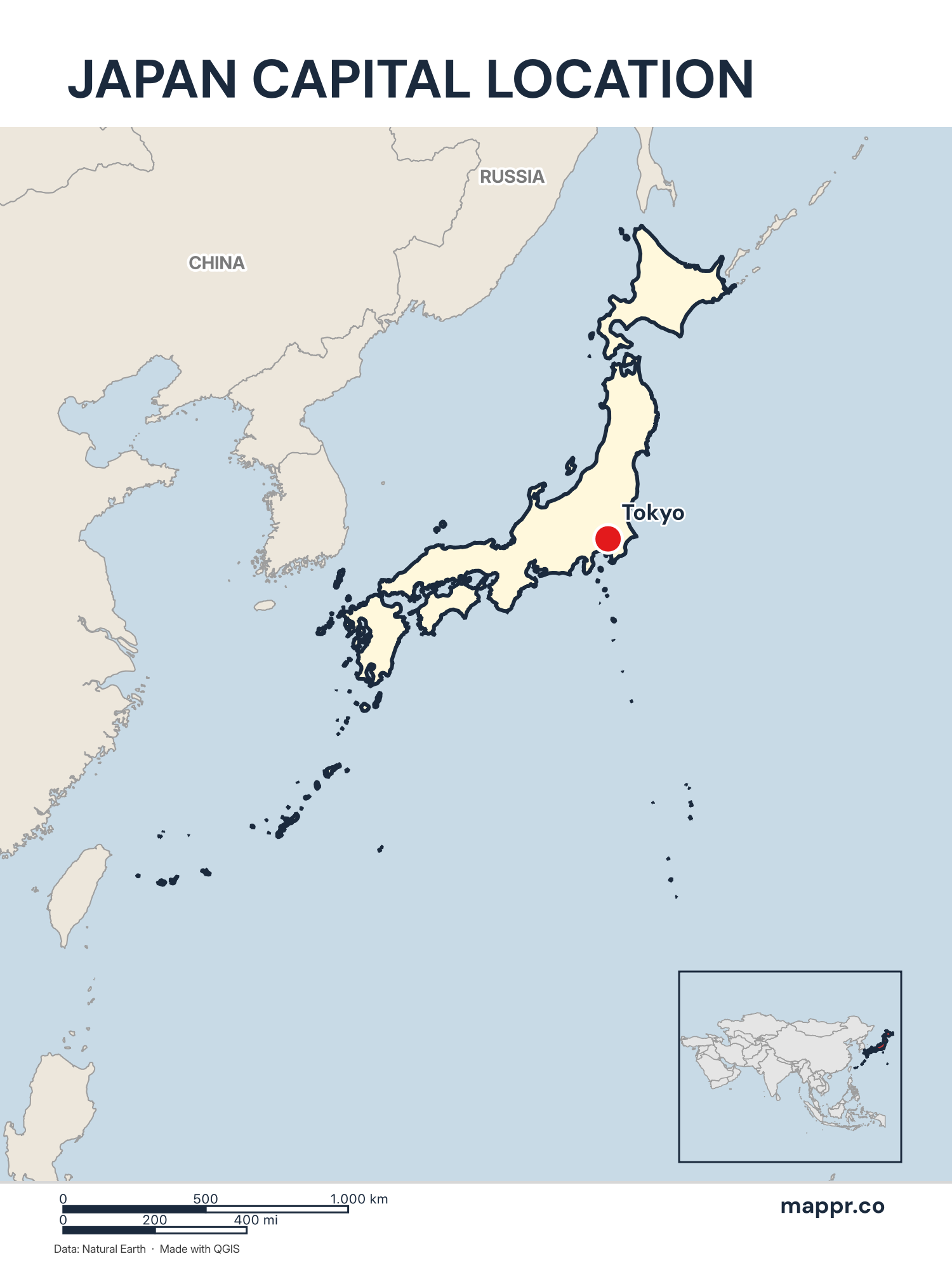 Japan | Mappr