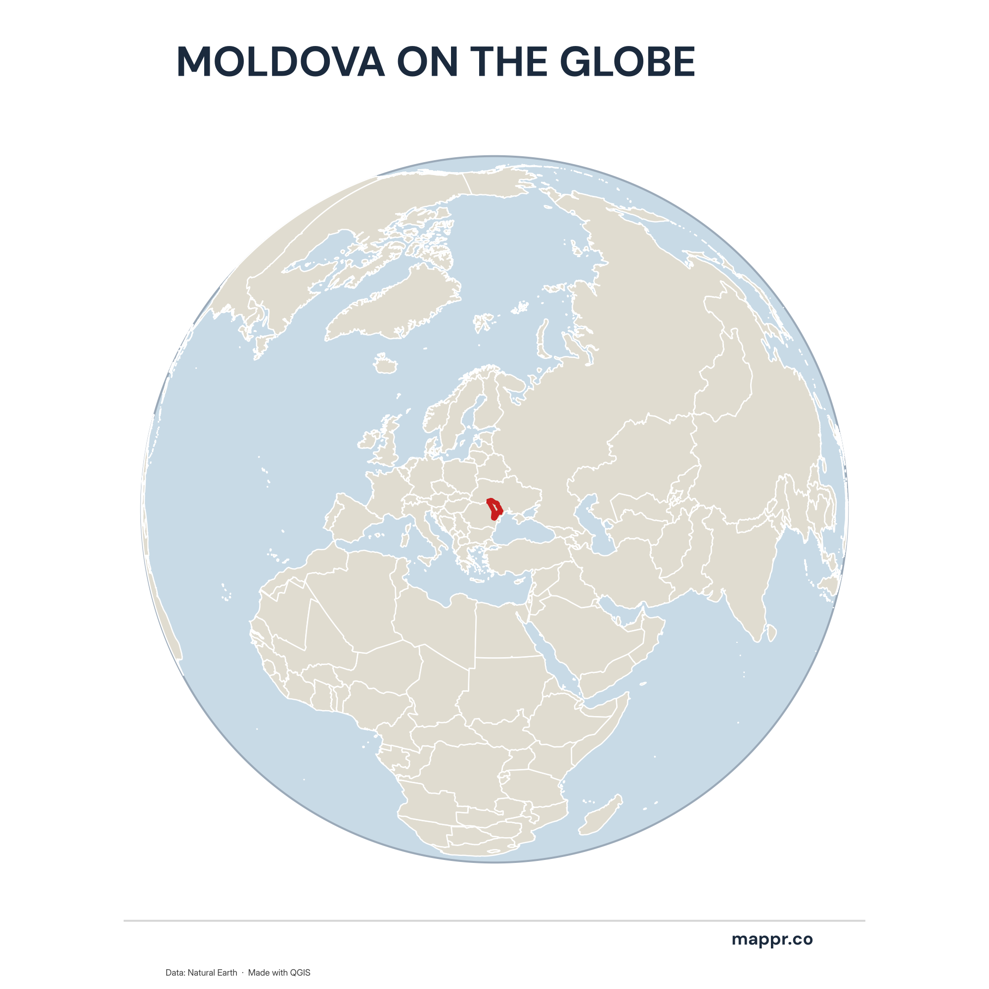 Moldova Maps — Free Printable Maps of Moldova | Mappr