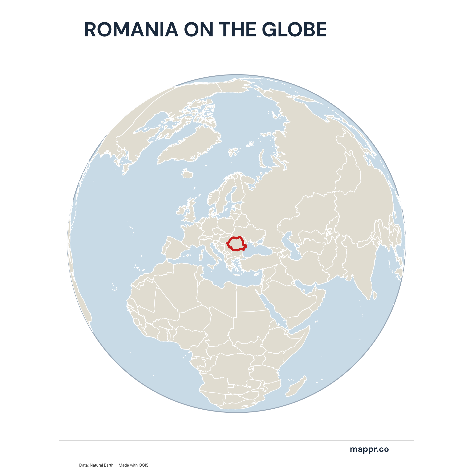 Romania Maps — Free Printable Maps of Romania | Mappr