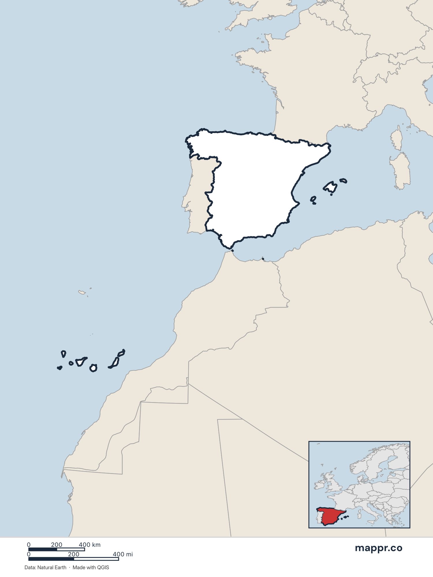 Spain | Mappr